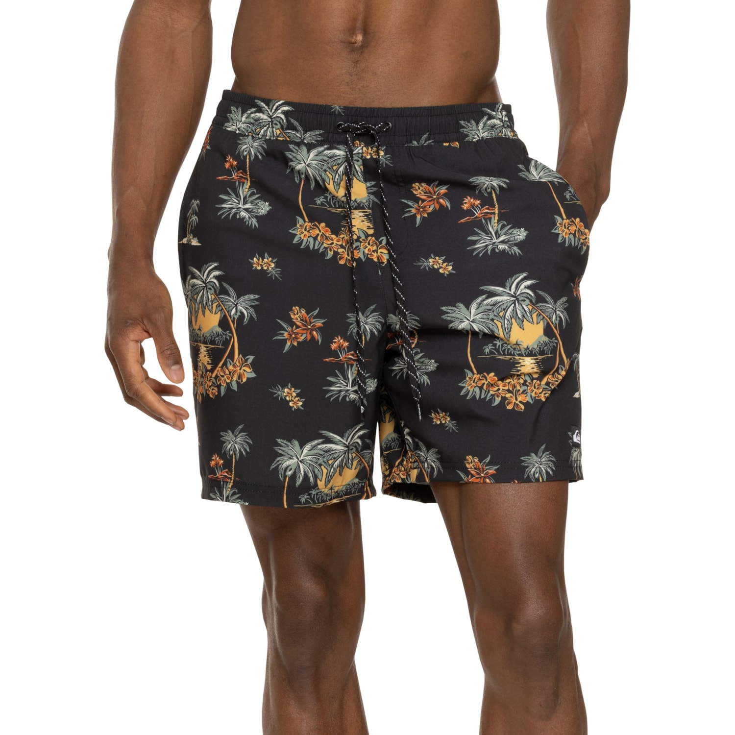 Quiksilver Island Print Swim Shorts - Save 42%