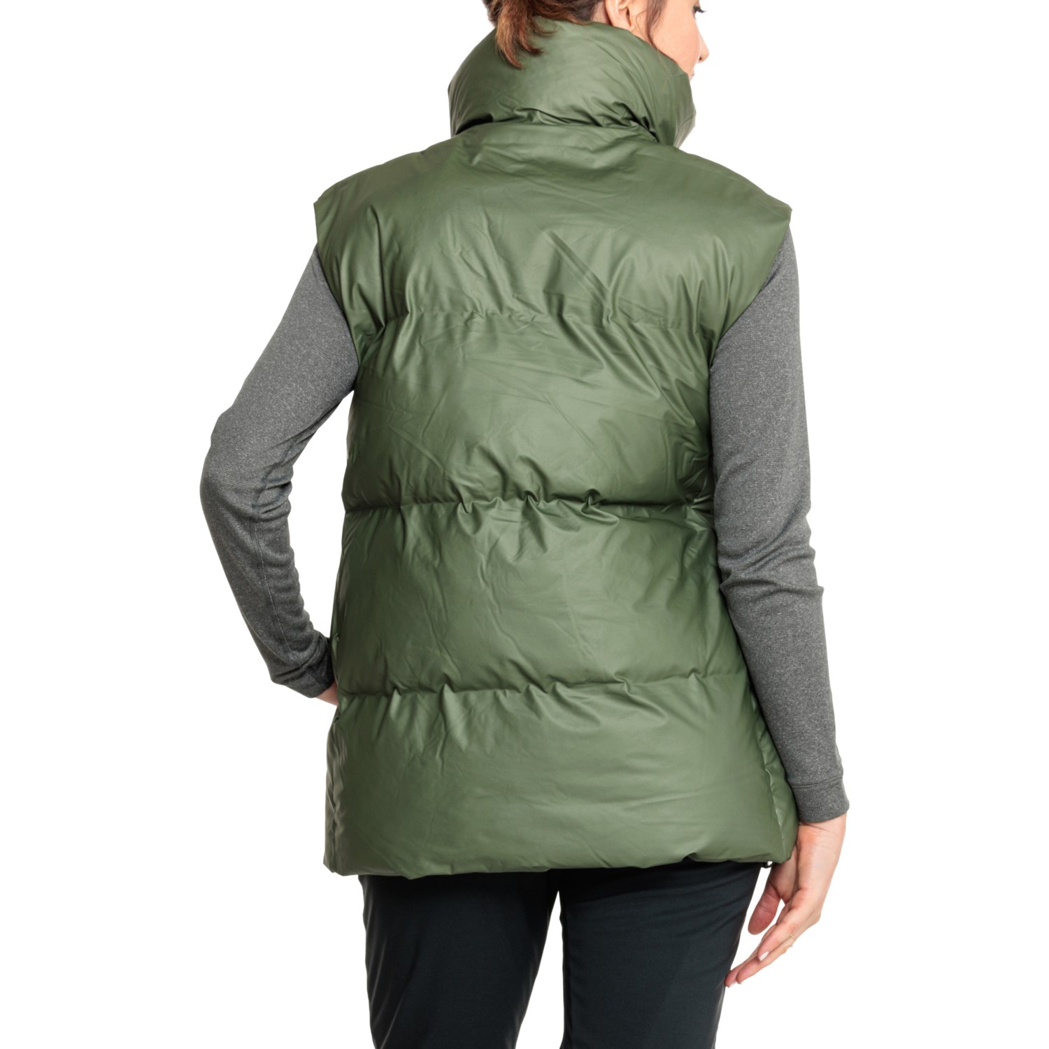 RAINS Boxy Puffer Vest - Waterproof, Insulated - Save 74%