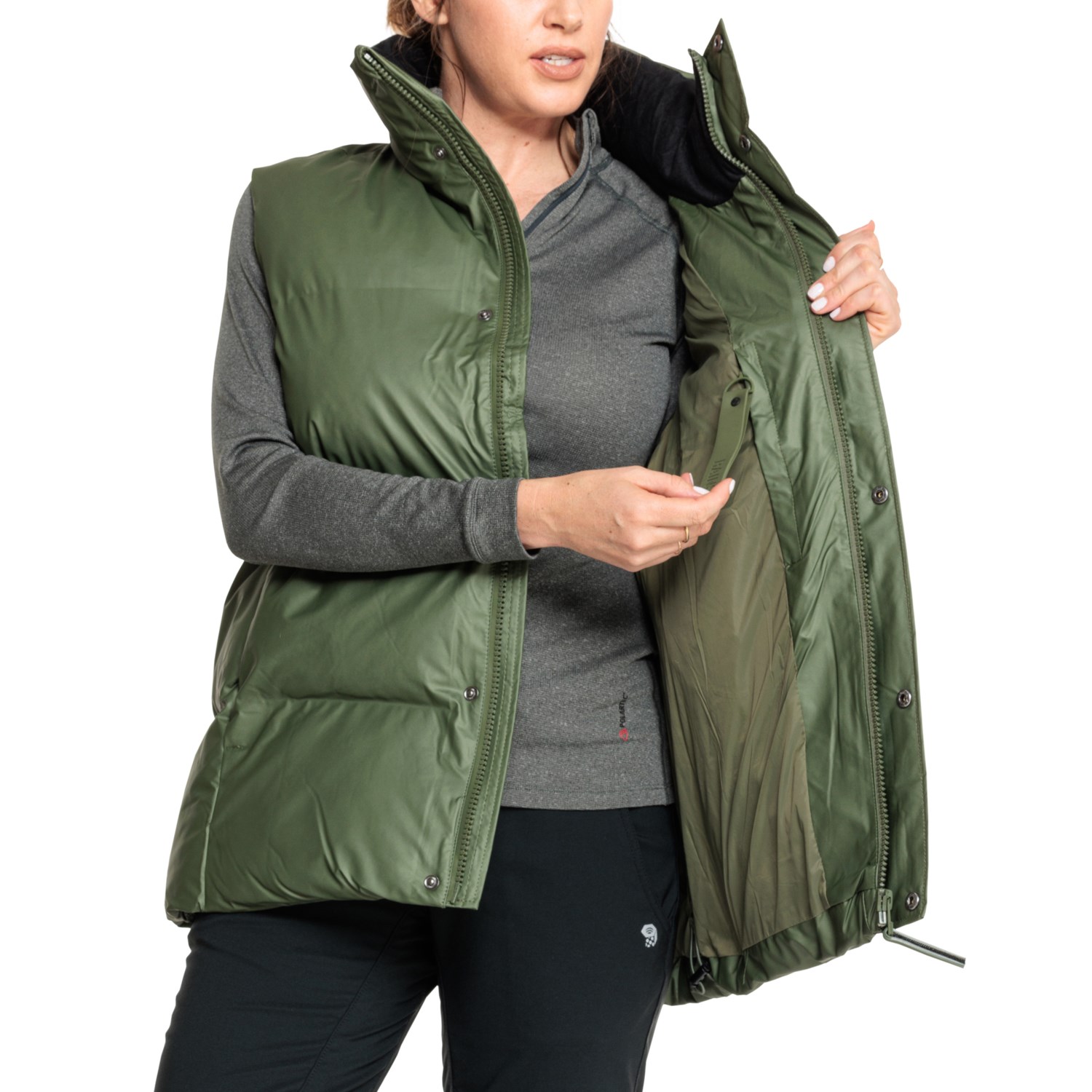RAINS Boxy Puffer Vest - Waterproof, Insulated - Save 74%
