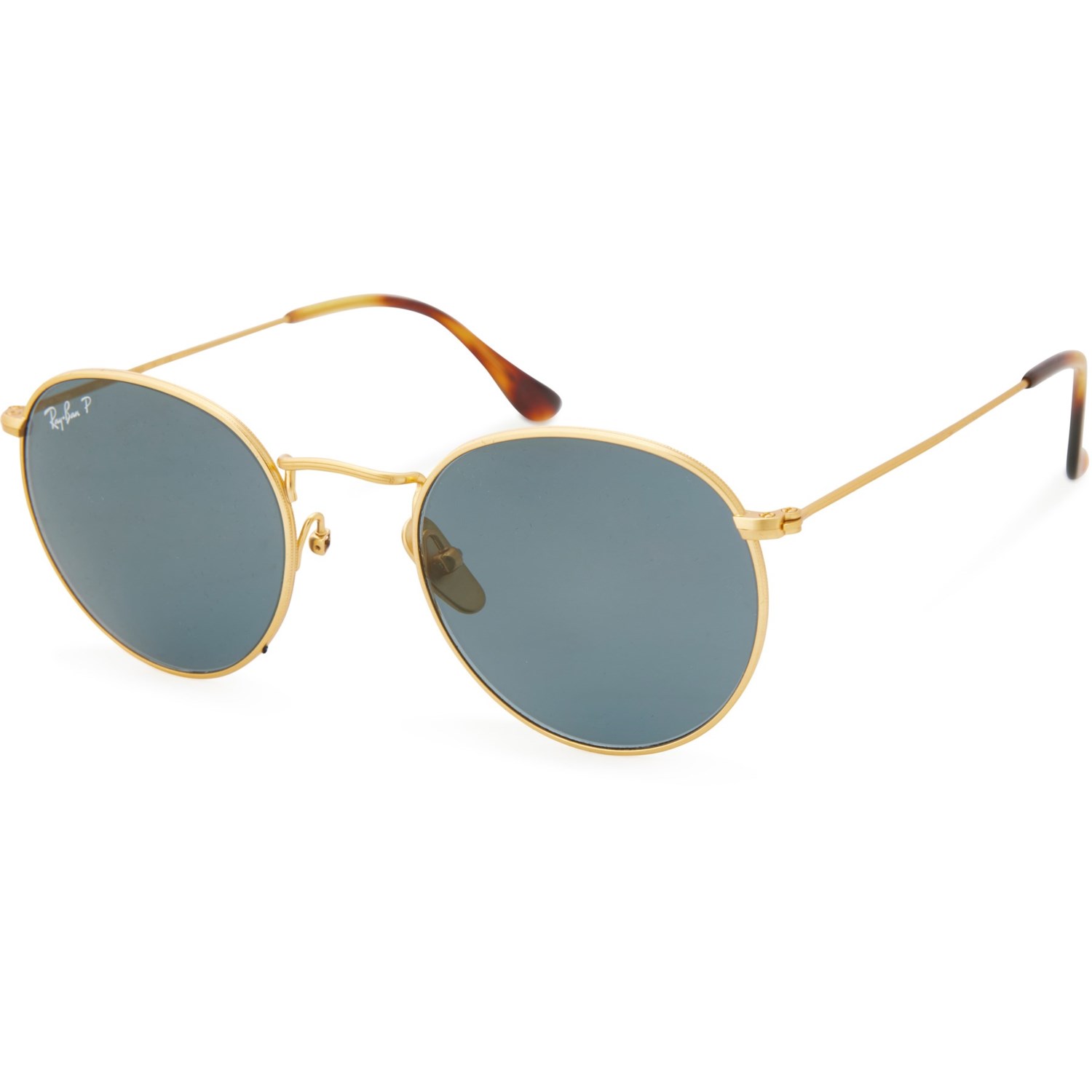 Ray-Ban Made in Japan Round Titanium RB8247 (056597439053) Sunglasses ...