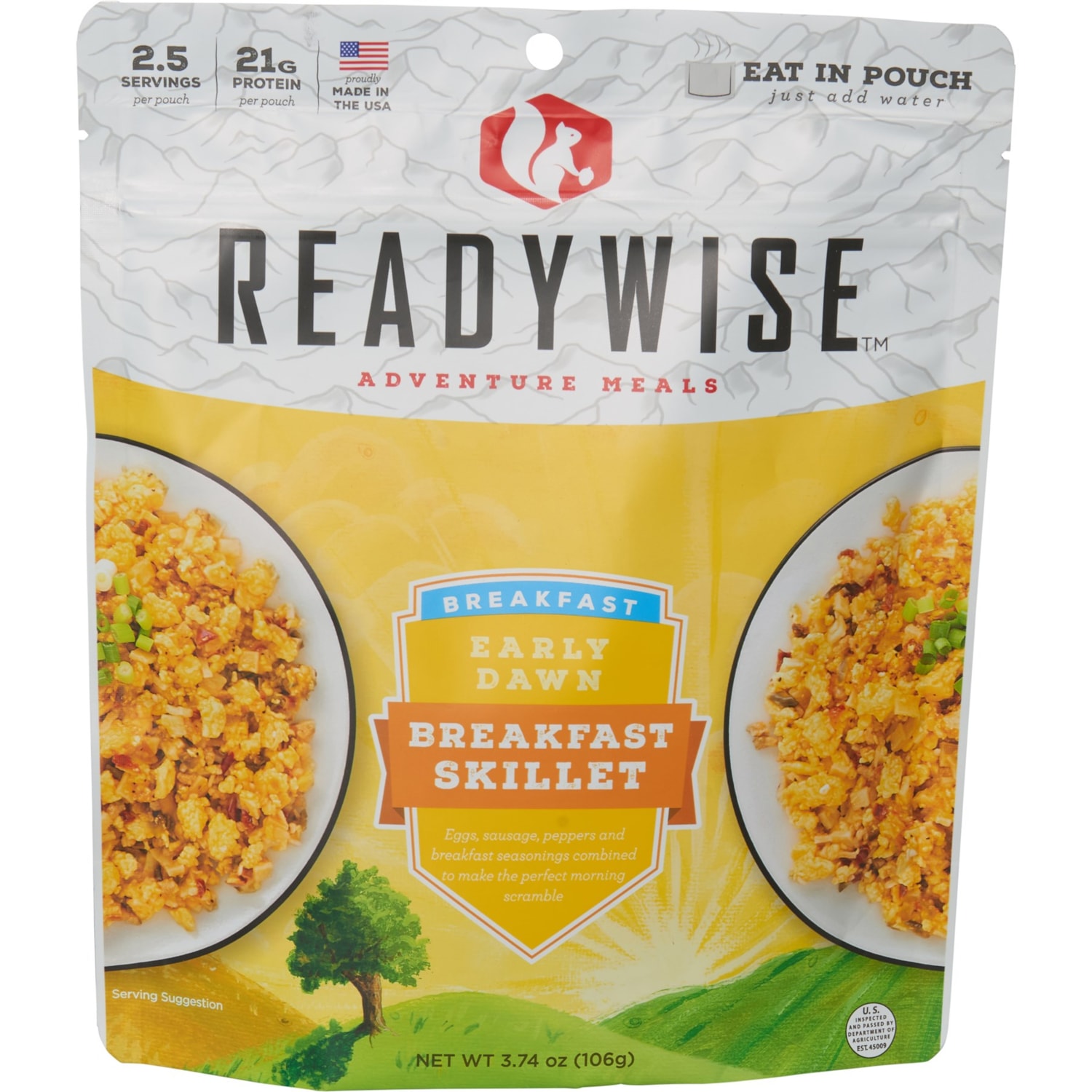 Ready Wise Early Dawn Breakfast Skillet Meal - 2.5 Servings - Save 22%