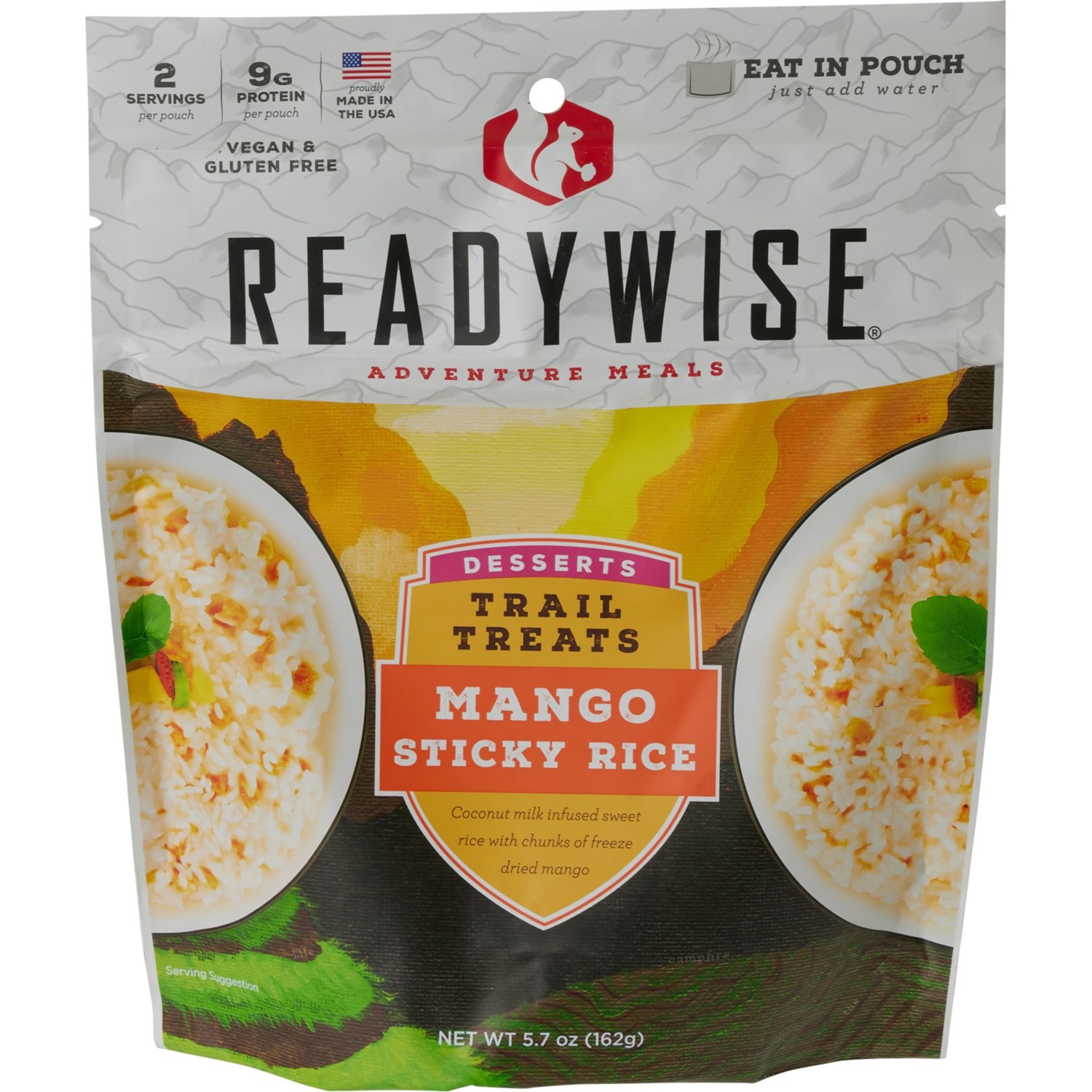 Ready Wise Mango Sticky Rice - 2 Servings - Save 20%