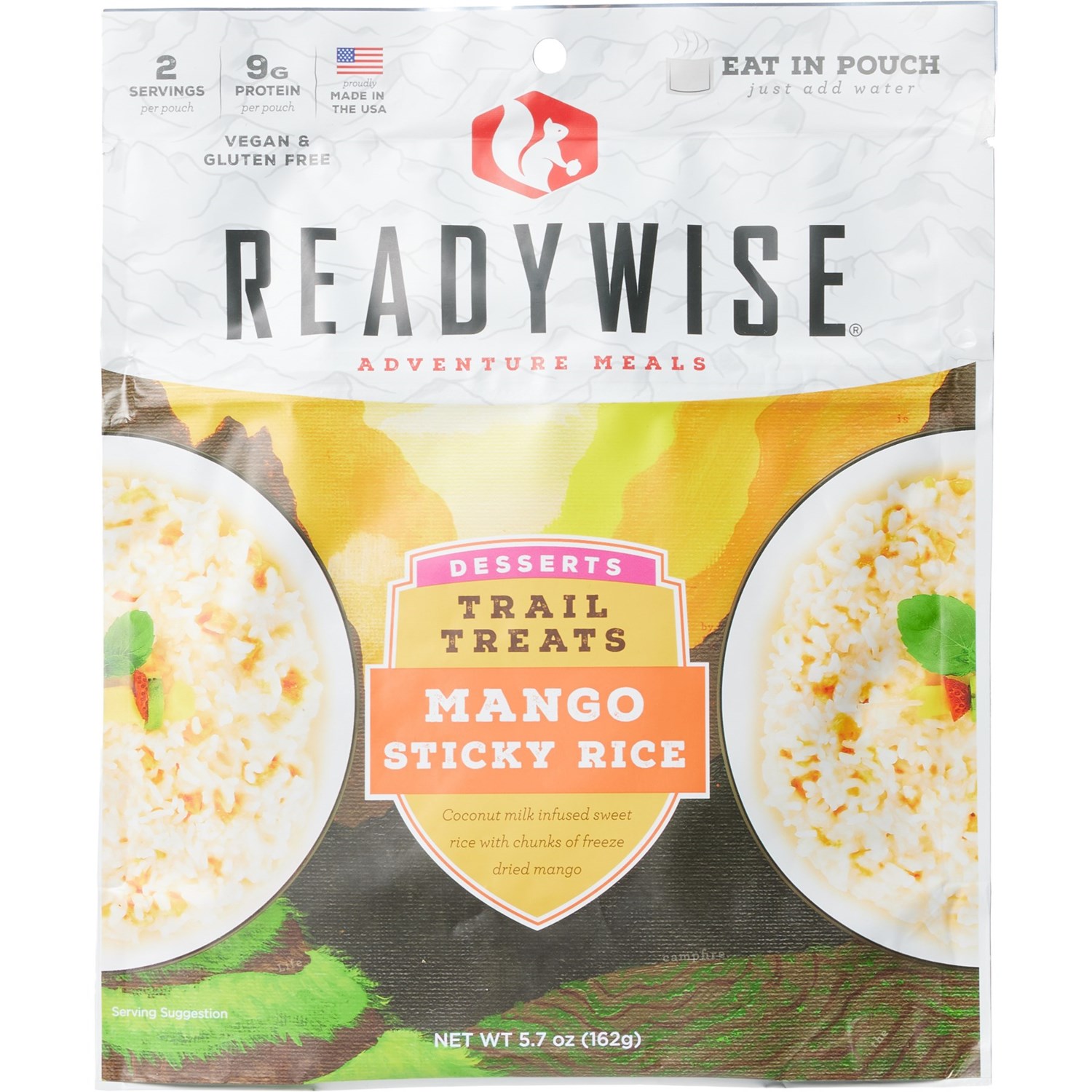 Ready Wise Mango Sticky Rice - 2 Servings - Save 20%