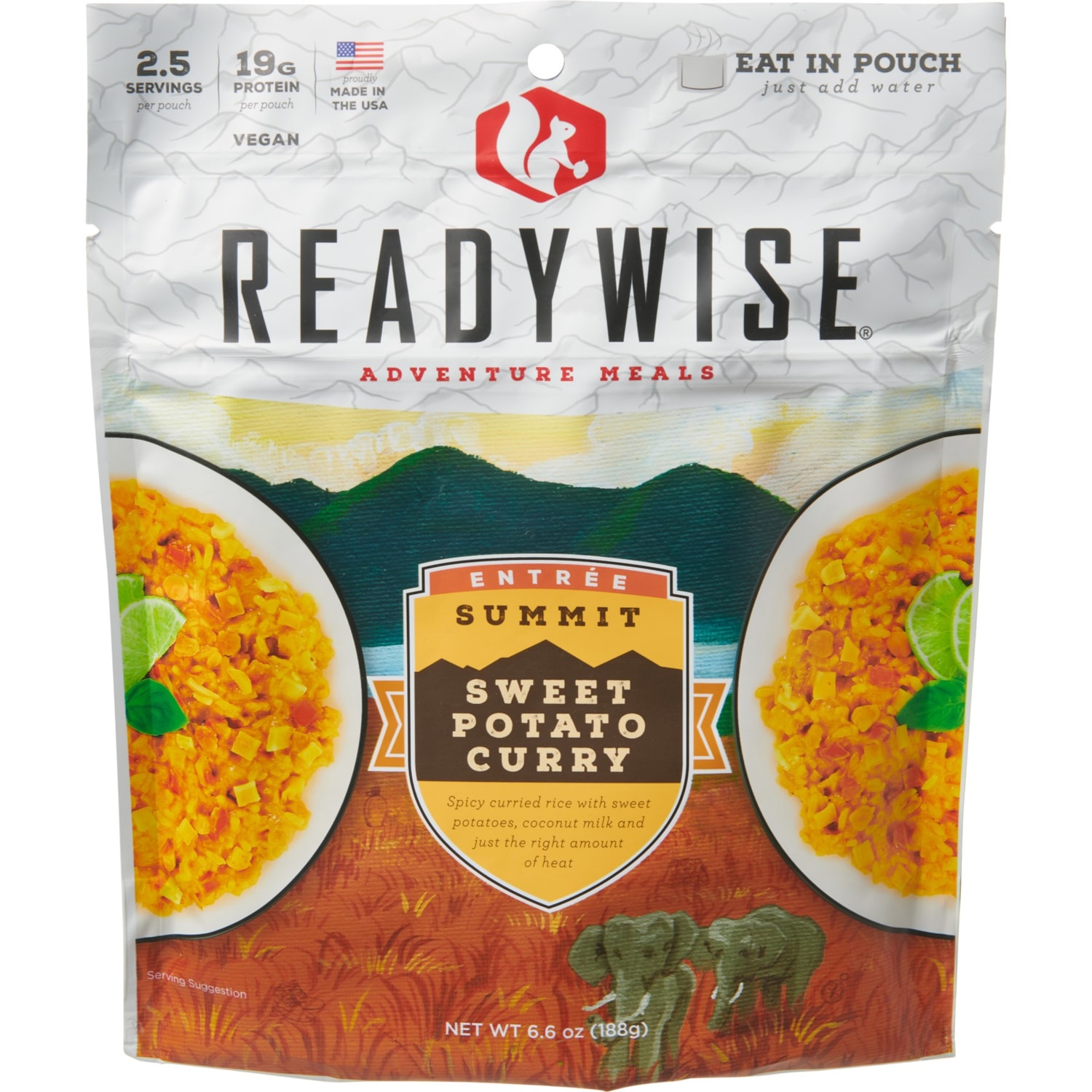 Ready Wise Summit Sweet Potato Curry Meal Kit - 2.5 Servings - Save 24%