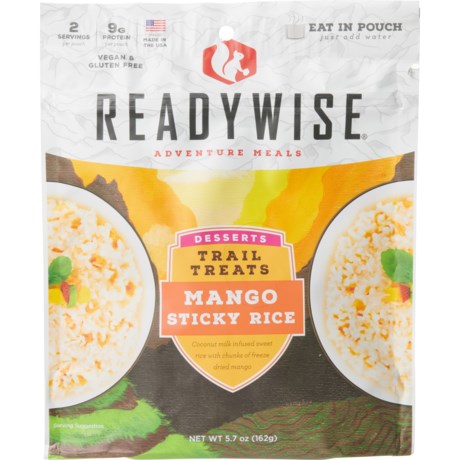 Ready Wise Trail Treats Mango Sticky Rice Meal - 2 Servings - Save 20%