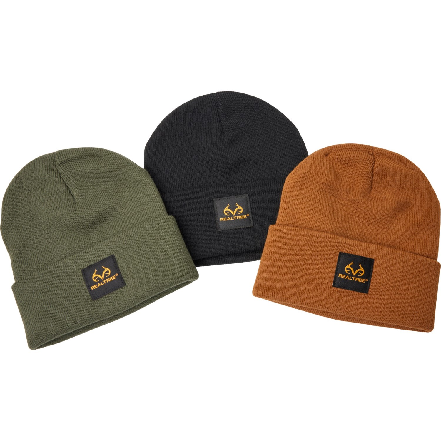 REAL TREE Cuffed Beanies (For Kids) - Save 44%