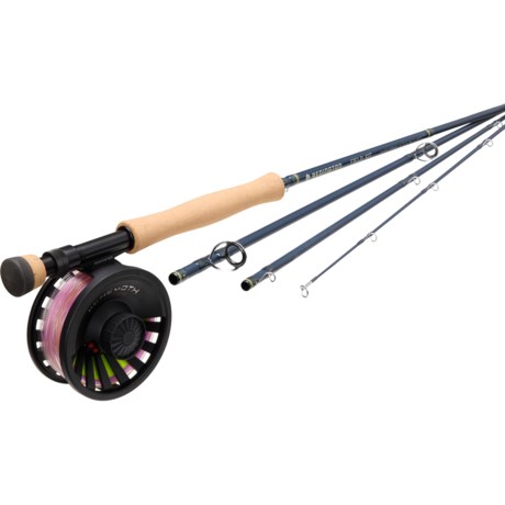 Redington Coastal Coldwater Fly Fishing Reel and Rod Combo - 9', 9wt ...