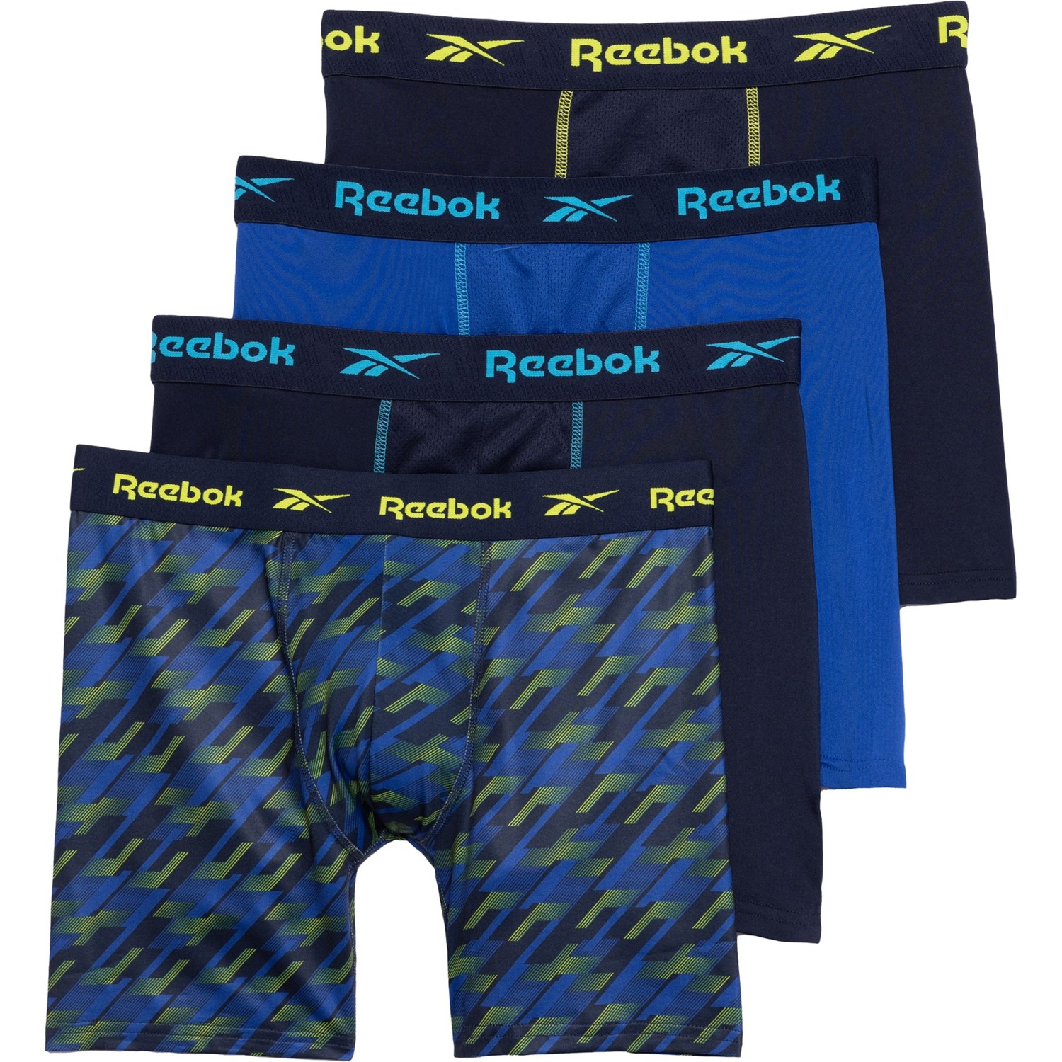 Reebok High-Performance Boxer Briefs - 4-Pack - Save 48%