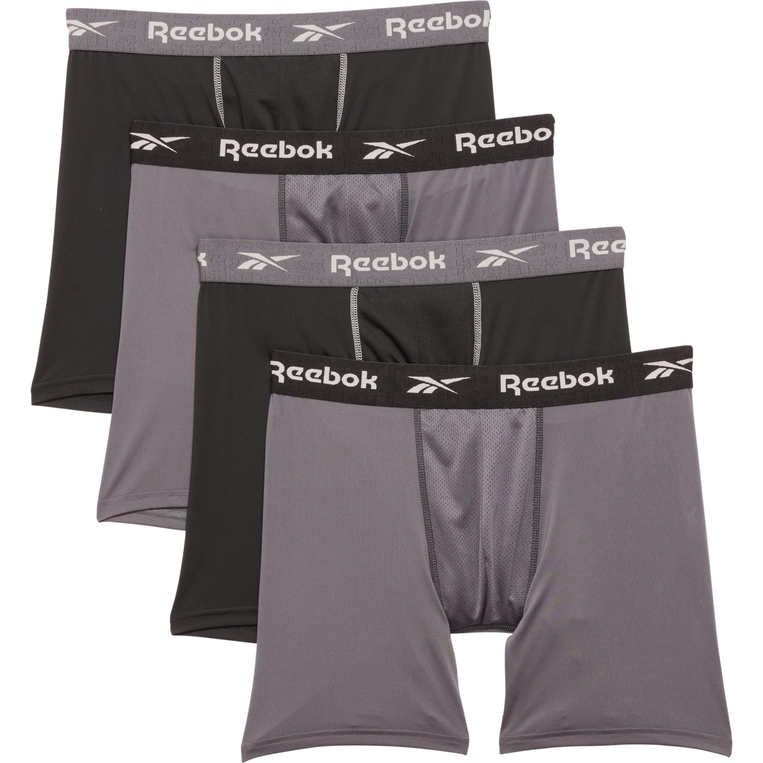 Reebok High-Performance Boxer Briefs - 4-Pack - Save 48%