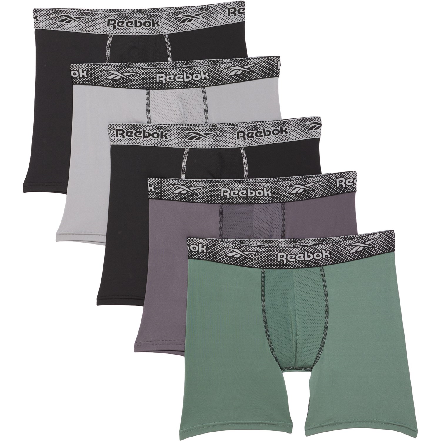 Reebok Performance Boxer Briefs - 5-Pack - Save 46%