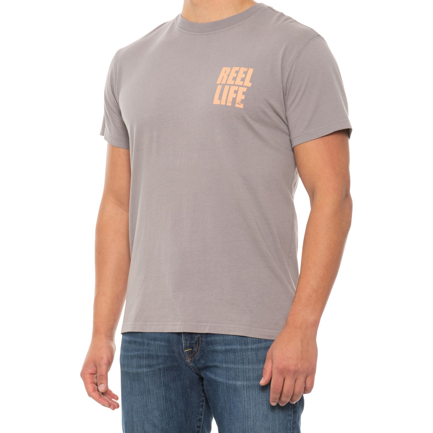 Reel Life Bears Fish Too T-Shirt (For Men) - Save 44%
