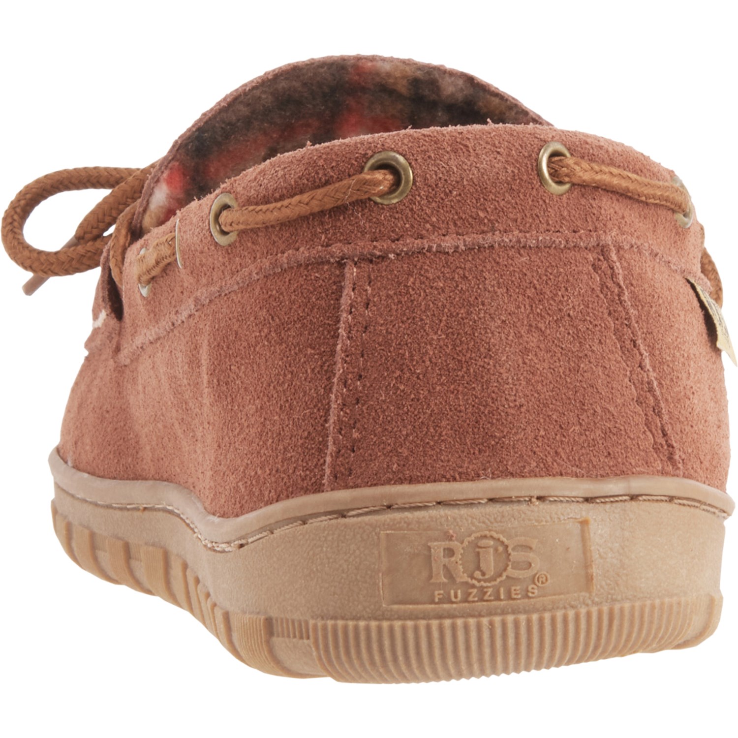 RJ'S Fuzzies Sheepskin Moccasin Slippers (For Men) - Save 57%