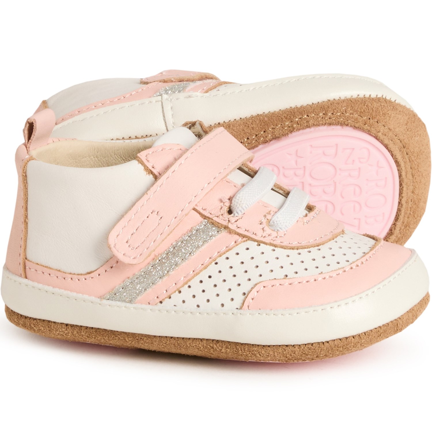 Robeez Infant Boys and Girls Everyday Eliza Sneakers - Leather - Save 64%