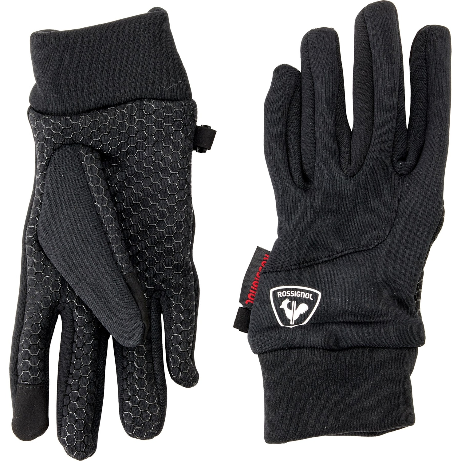Rossignol Lightweight Stitched Cuff Soft Shell Gloves - Touchscreen ...