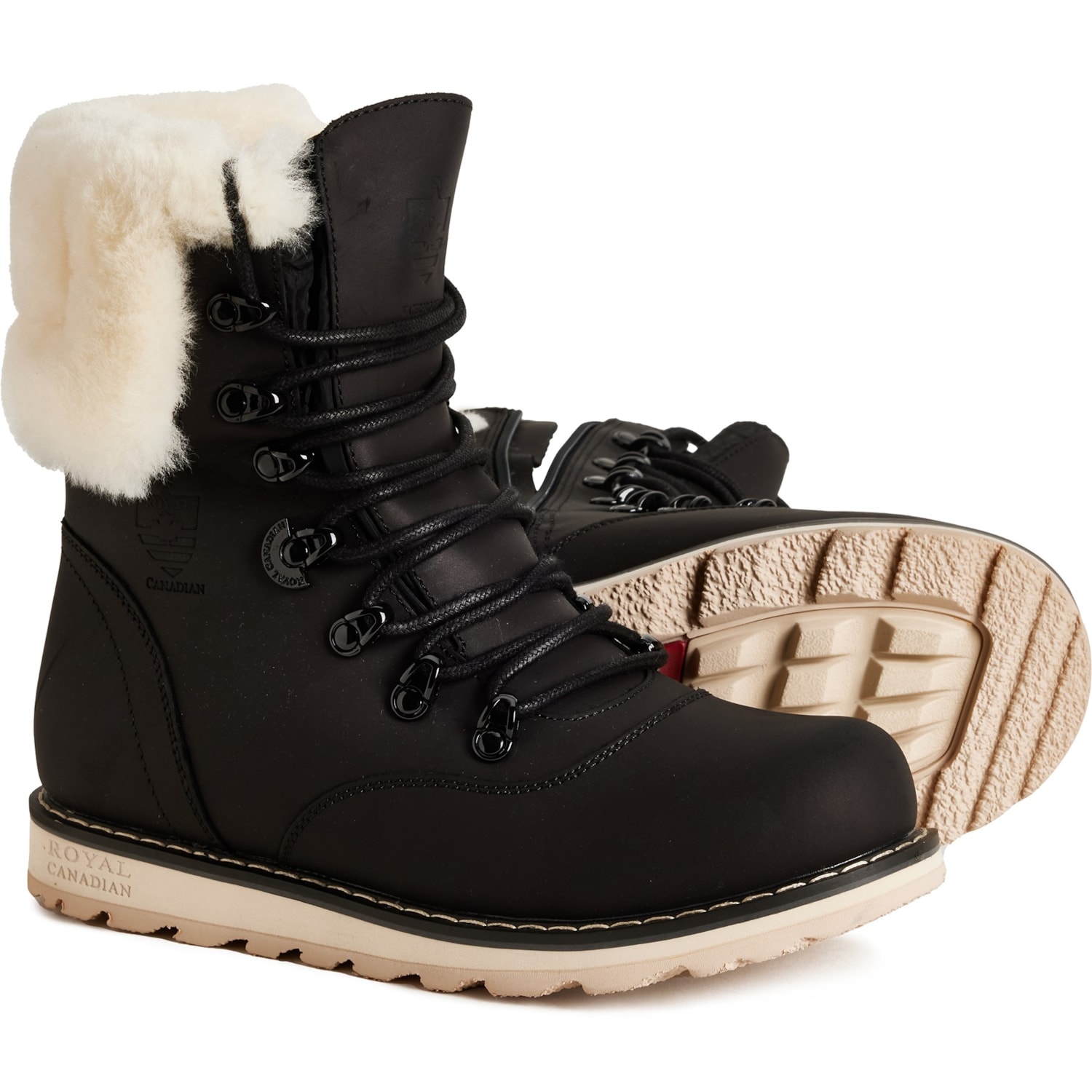 Royal Canadian Cambridge Shearling Winter Boots (For Women) - Save 50%