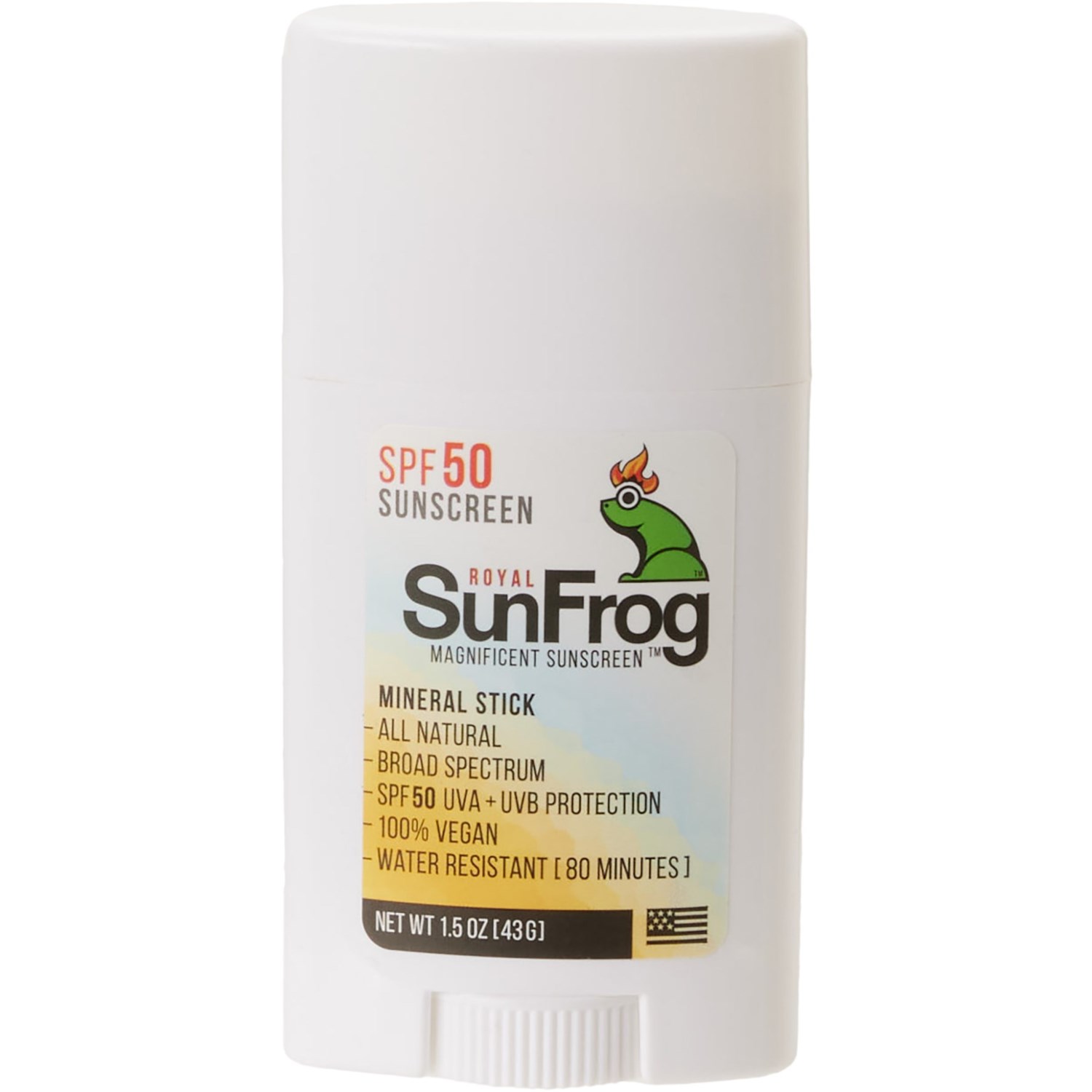 ROYAL SUN FROG Body Sunscreen Stick - SPF 50, 1.5 oz. - Save 40%