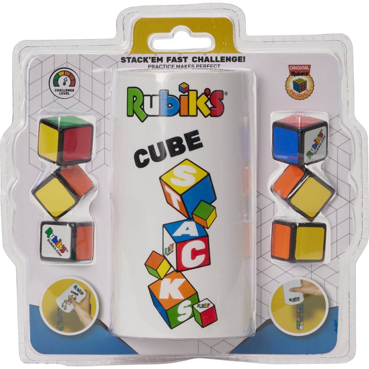 Rubik's Stacks Cube Challenge Game - Save 38%