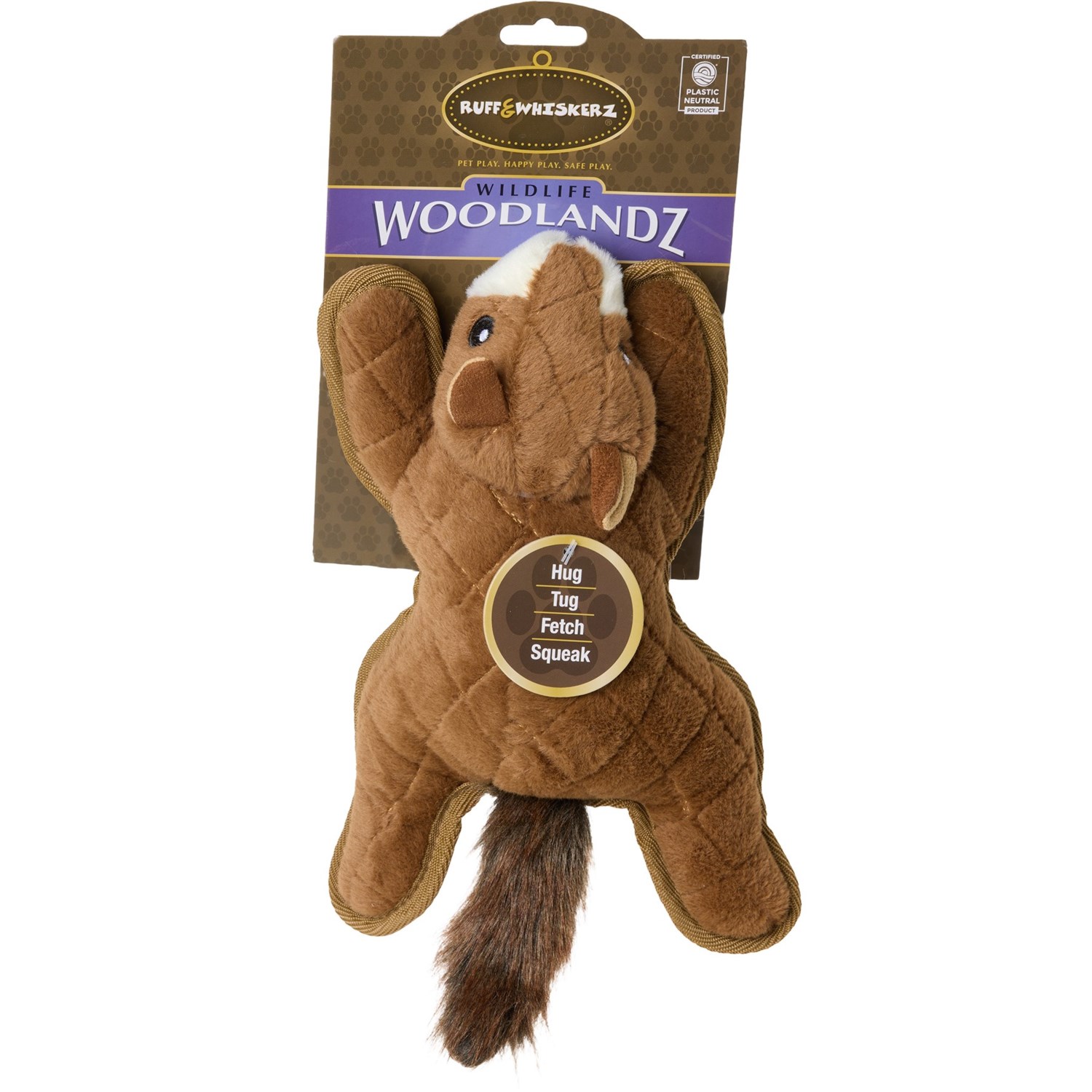 Ruff & Whiskerz Wildlife Woodland Plush Dog Toy - Save 30%