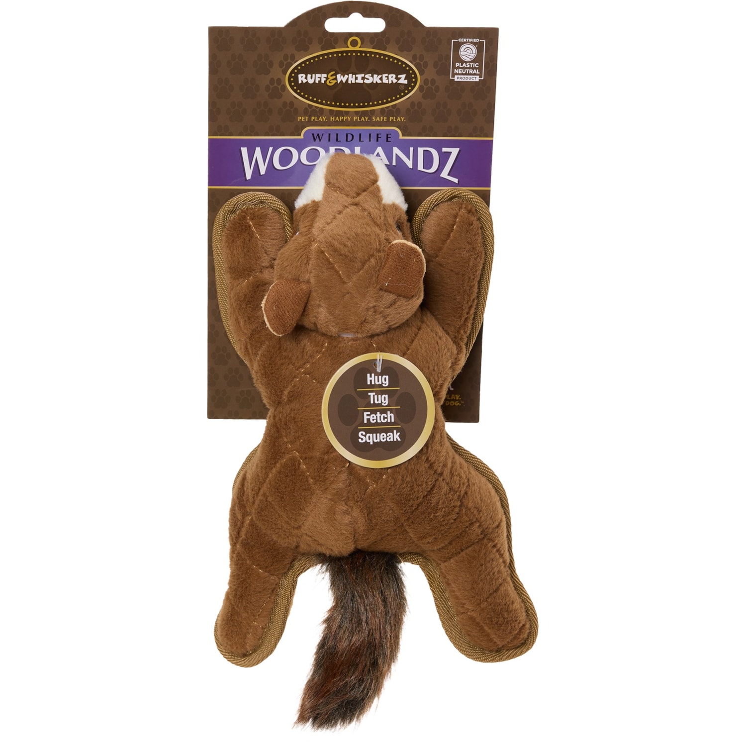 Ruff & Whiskerz Wildlife Woodland Plush Dog Toy - Save 30%