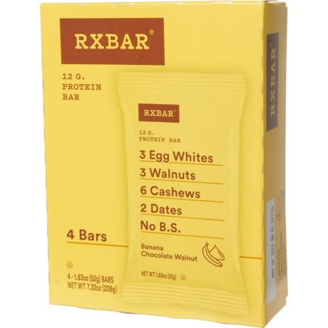 RX BAR Banana Chocolate Walnut Protein Bars - 4-Count - Save 28%