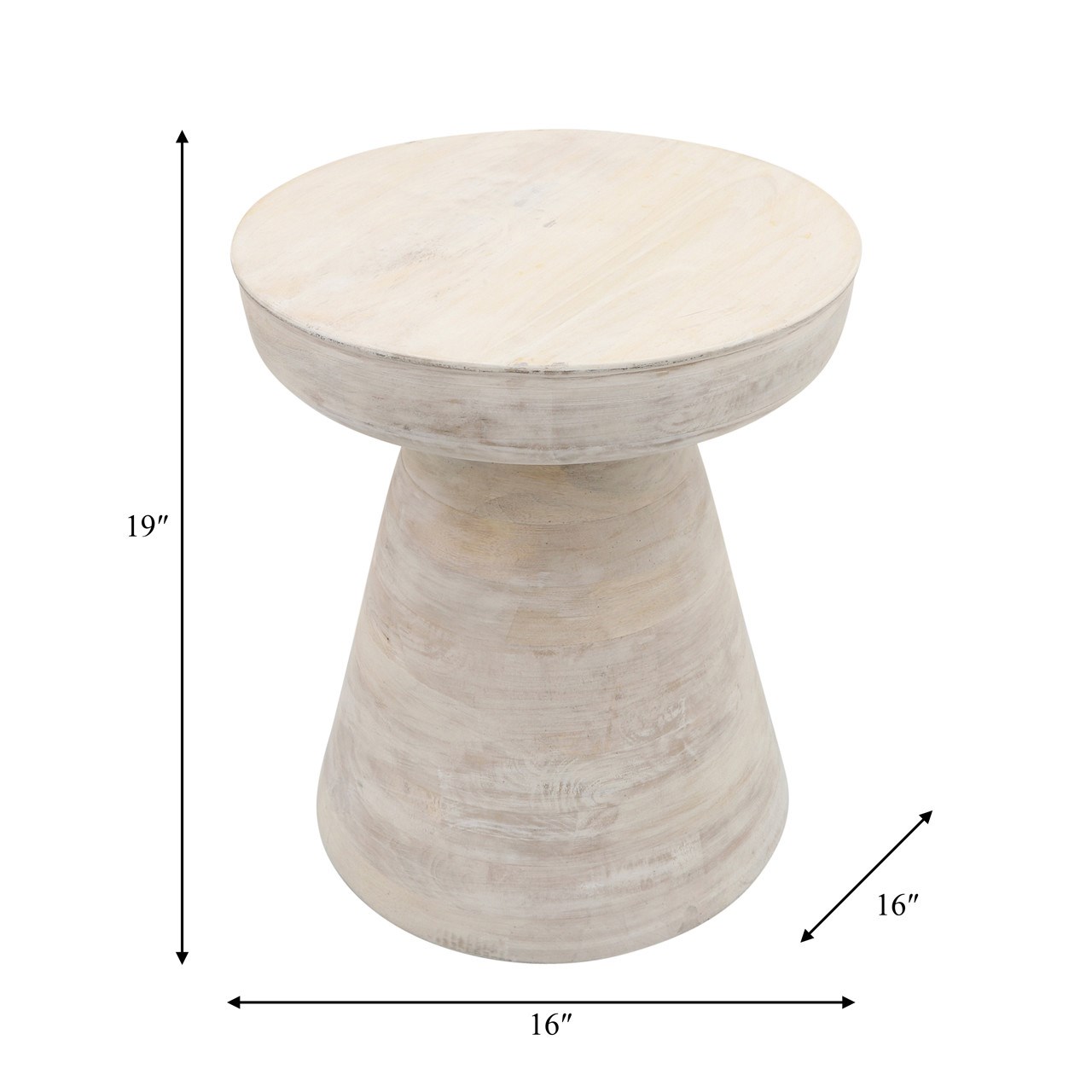 Sagebrook Side Table - 19” - Save 28%