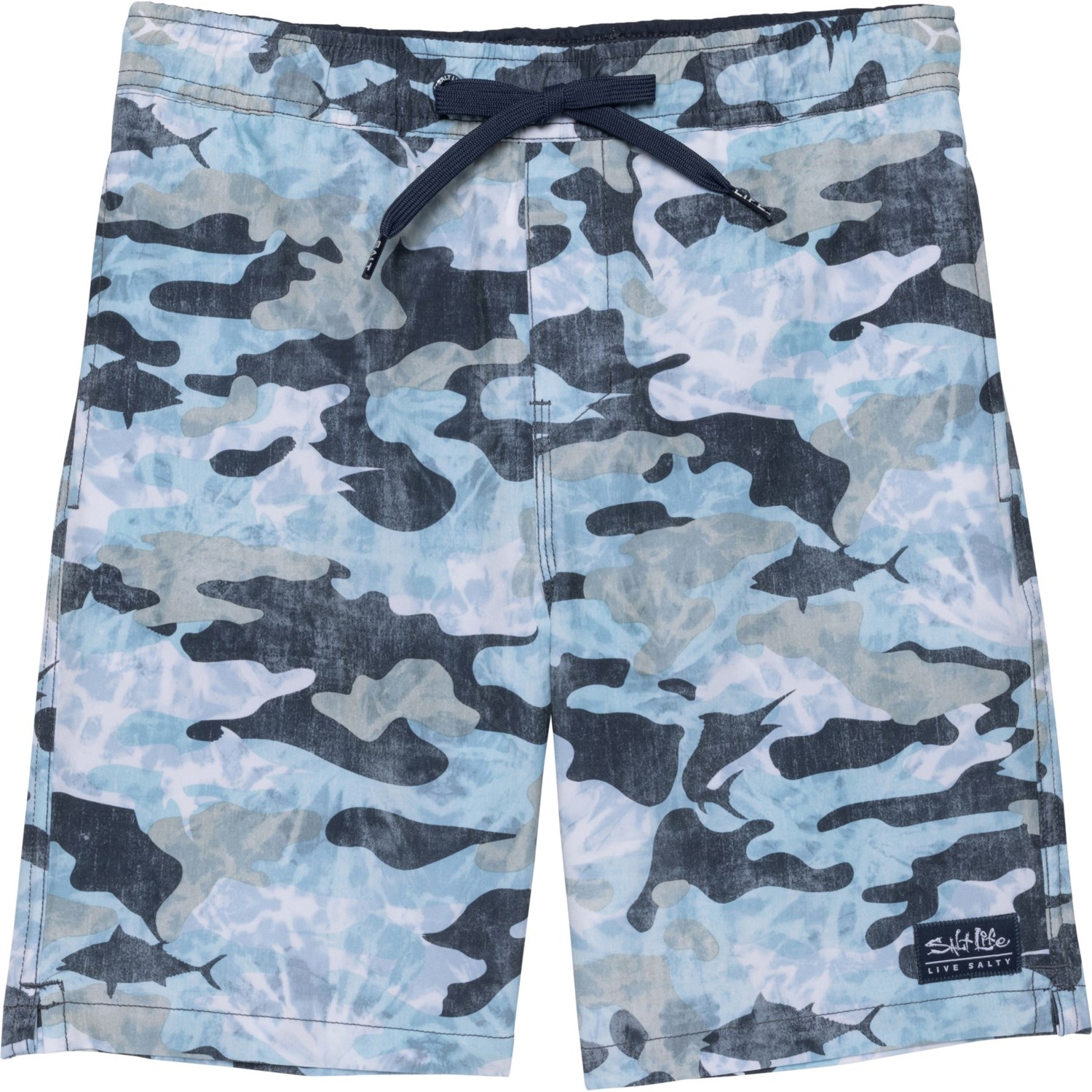 SALT LIFE Big Boys Into The Abyss Swim Trunks - Save 63%