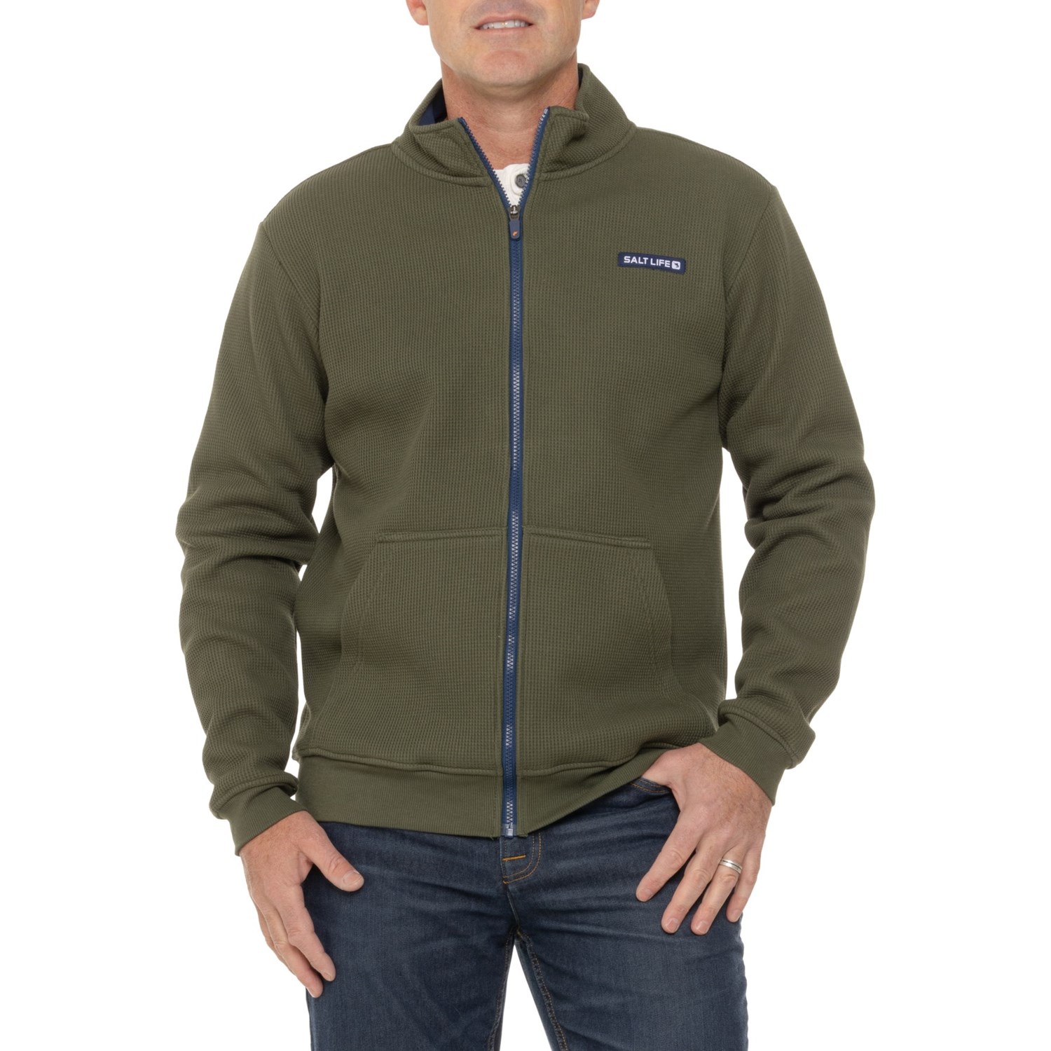 SALT LIFE Eventide Fleece Jacket - Save 57%