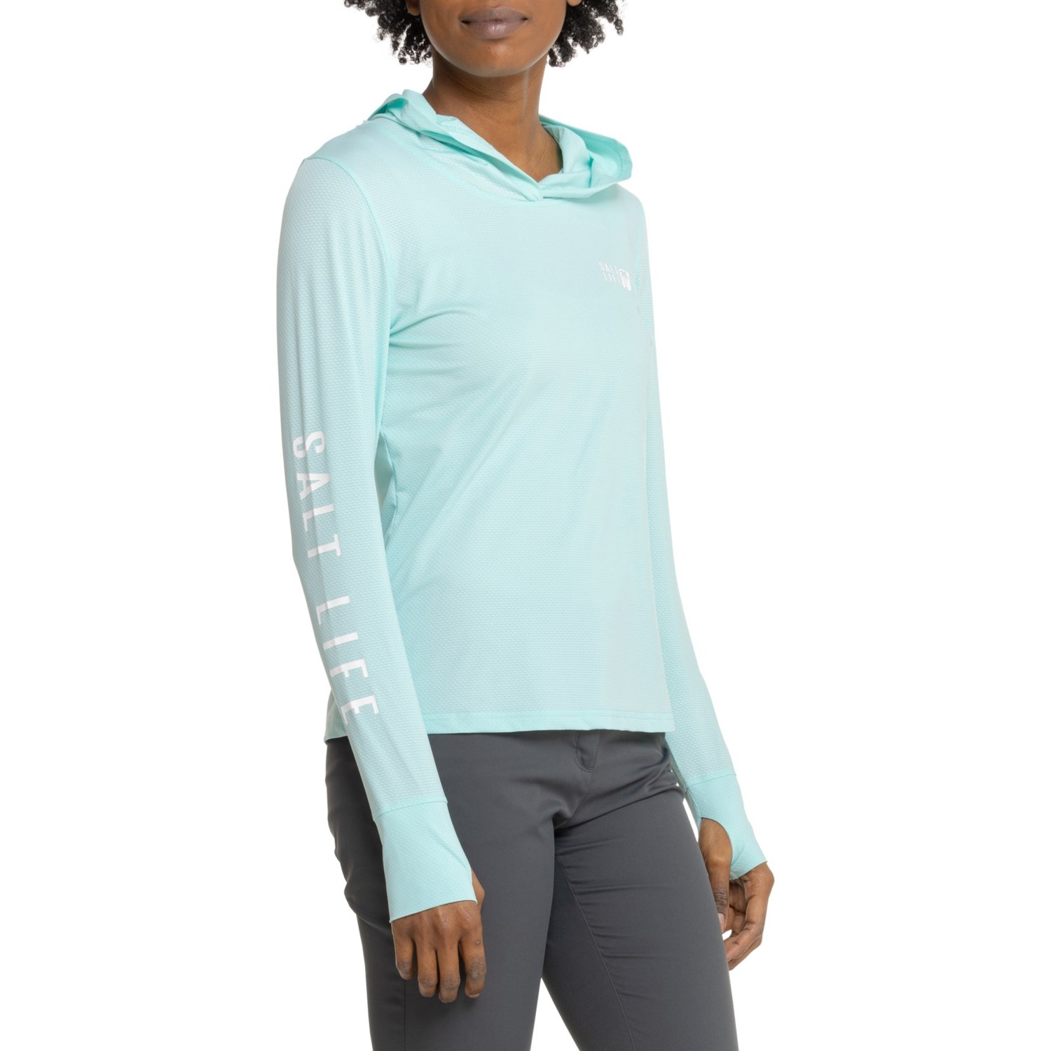 SALT LIFE Tectonic Hoodie - UPF 30 - Save 63%