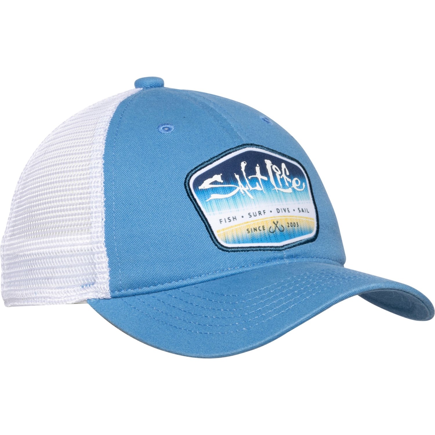 SALT LIFE Tuna Brigade Baseball Cap (For Boys) - Save 65%