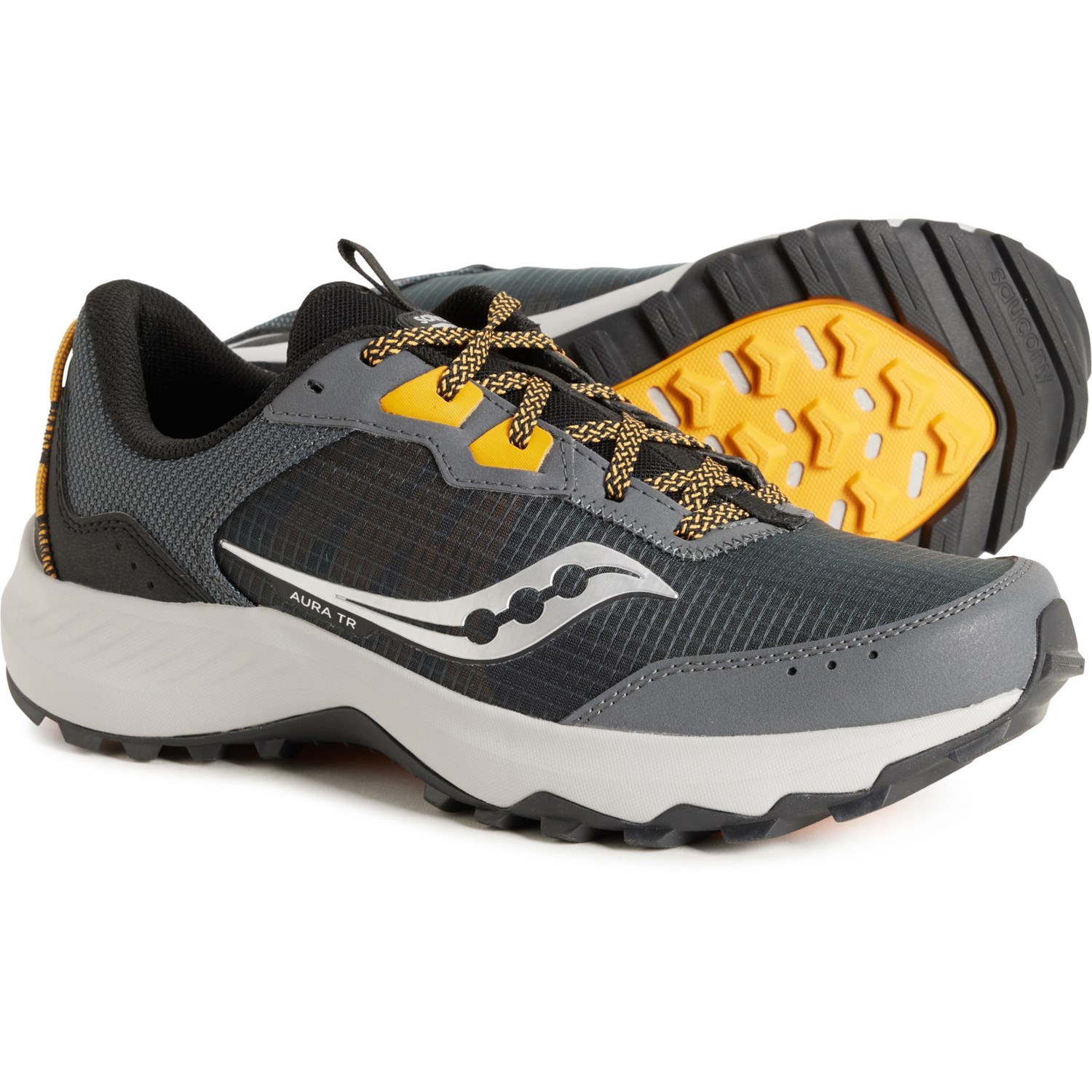 Saucony Aura Trail Running Shoes (For Men) - Save 33%