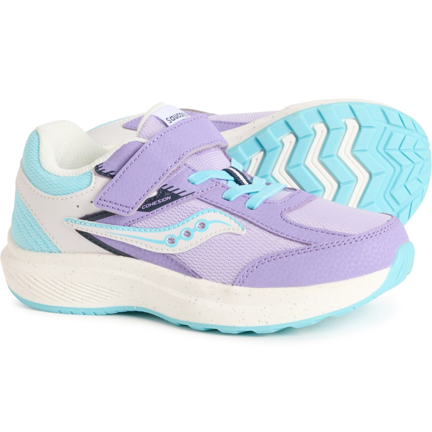 Saucony Boys and Girls Cohesion KDZ A/C Sneakers - Save 28%