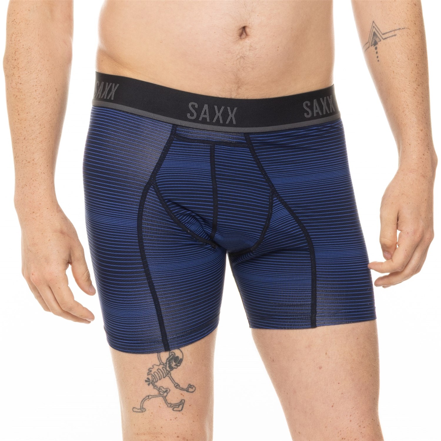 SAXX Kinetic Light-Compression Mesh Boxer Briefs - 5” - Save 47%