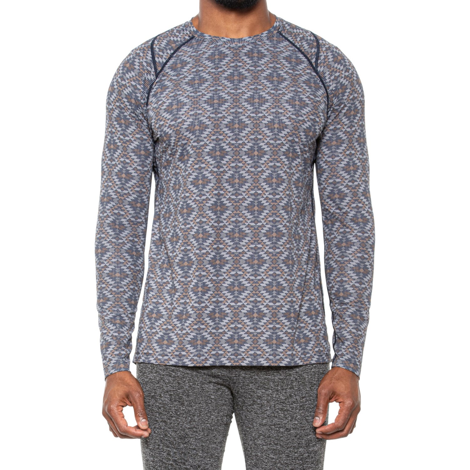 SAXX Quest Quick-Dry Mesh Base Layer Top - Long Sleeve - Save 44%