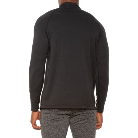SAXX Roast Master Midweight Base Layer Top - Long Sleeve, Zip Neck ...