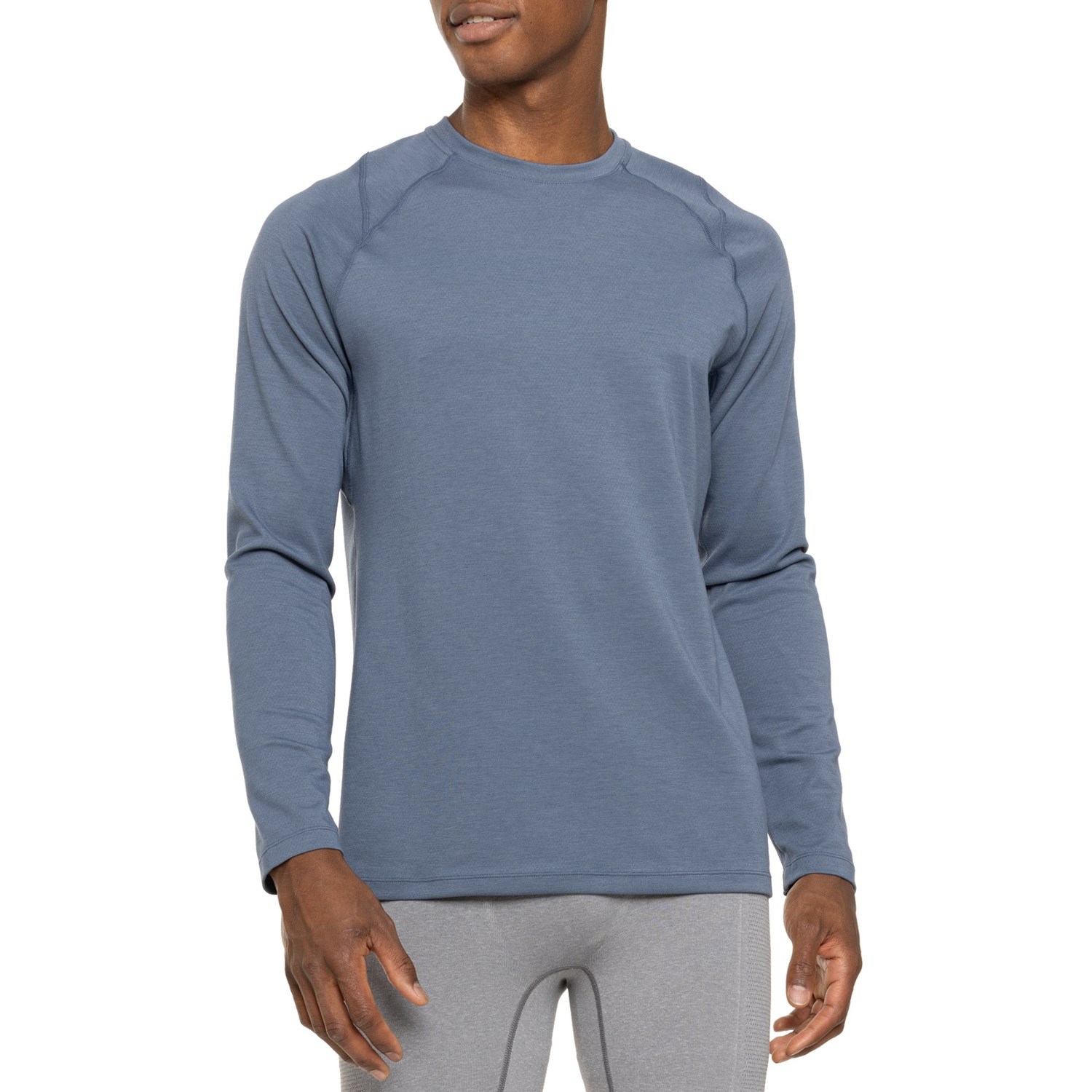 SAXX Roast Master Midweight Crew Neck Base Layer Top - Long Sleeve ...