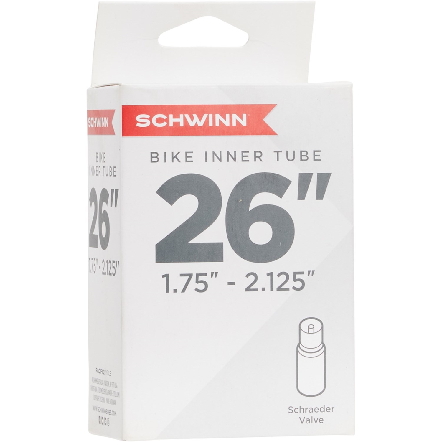Schwinn Schraeder Valve Bike Inner Tube - 26” - Save 50%