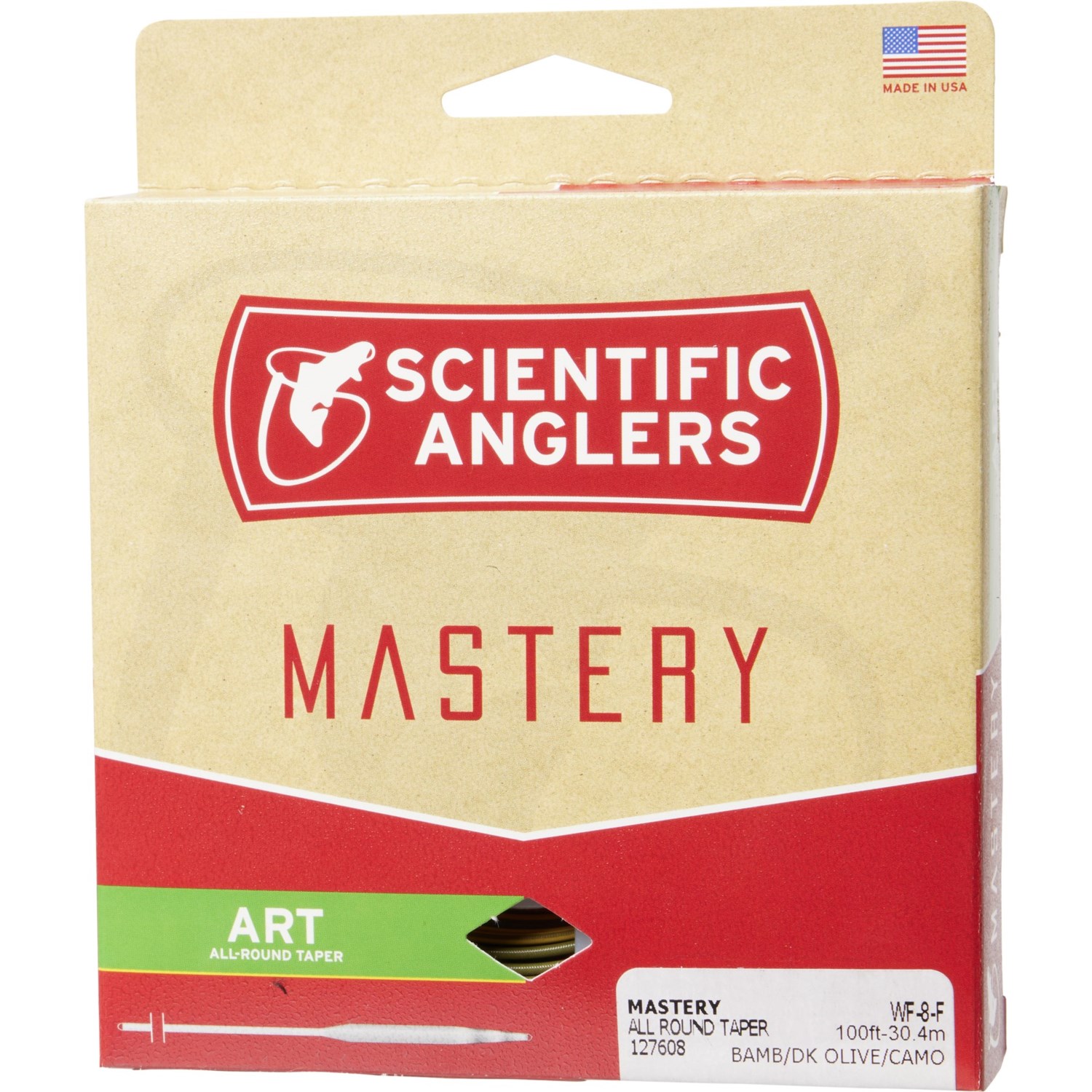Scientific Anglers Mastery ART (All-Round Taper) Freshwater Fly Line ...