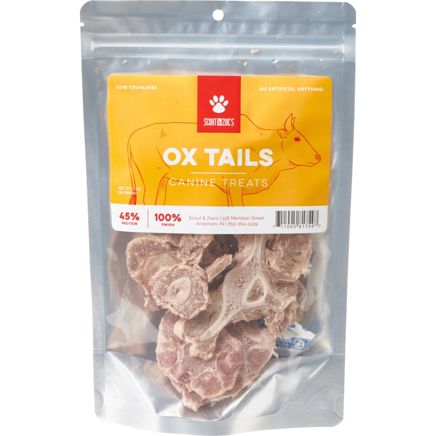 Scout and Zoes Ox Tails Dog Treats - 3 oz. - Save 27%
