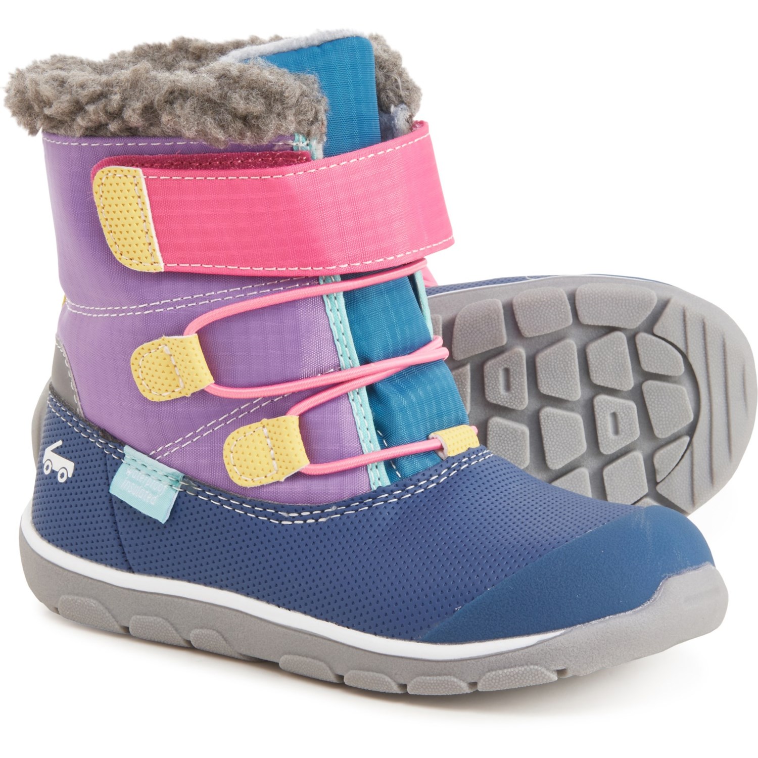 See Kai Run Little Girls Gilman Snow Boots - Waterproof, Insulated ...