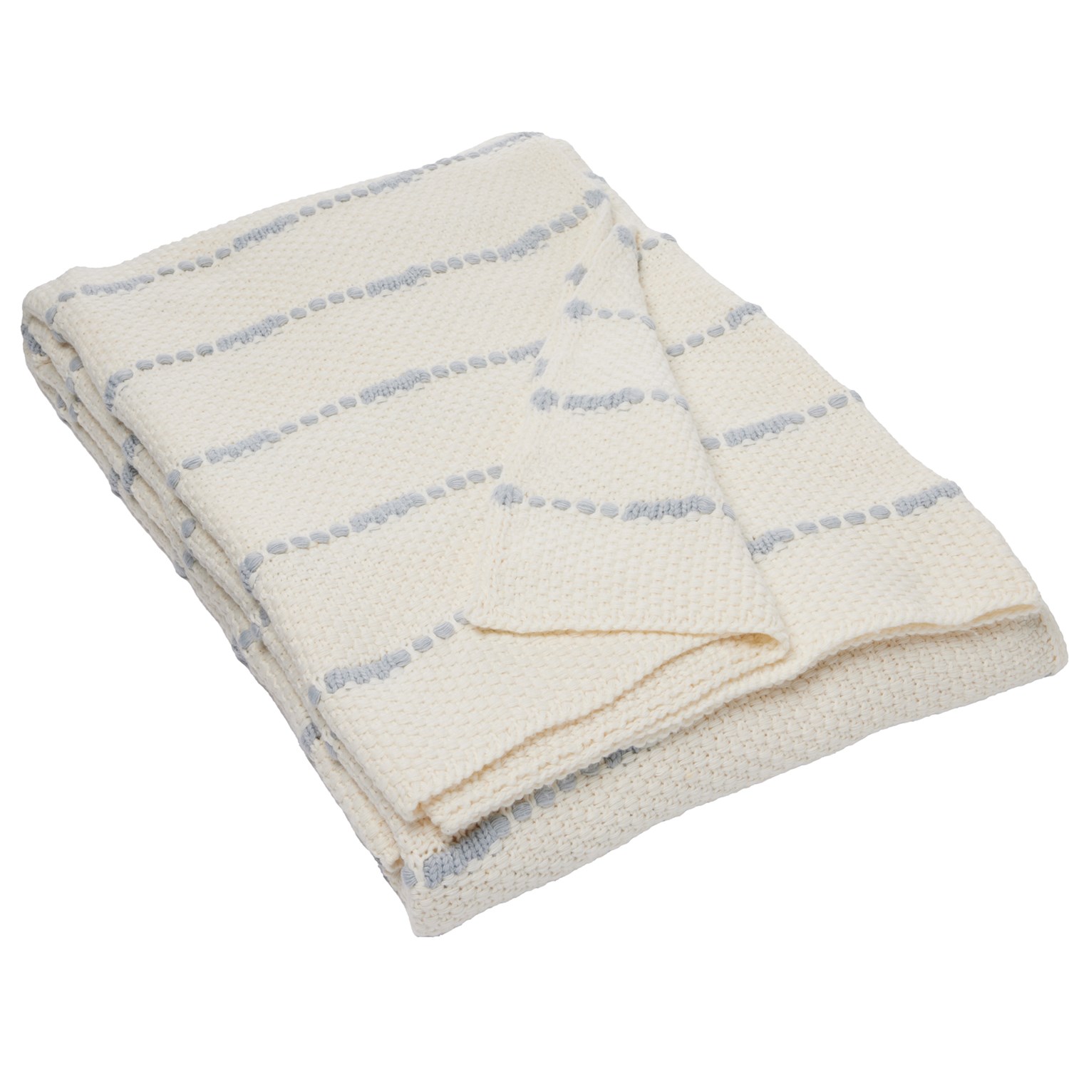 Shabby Chic Drizzle Oversized Woven Recycled Throw Blanket - 50x70 ...