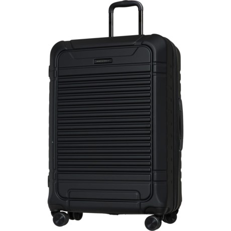 Sharper Image 29” Commando Spinner Suitcase - Hardside, Expandable, Black