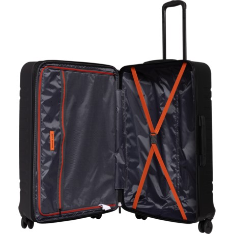 Sharper Image 29” Commando Spinner Suitcase - Hardside, Expandable, Black