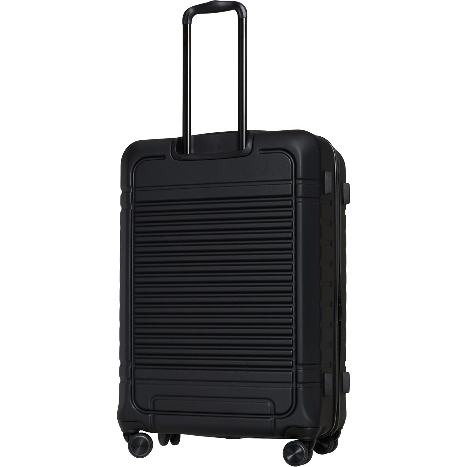Sharper Image 29” Commando Spinner Suitcase - Hardside, Expandable, Black