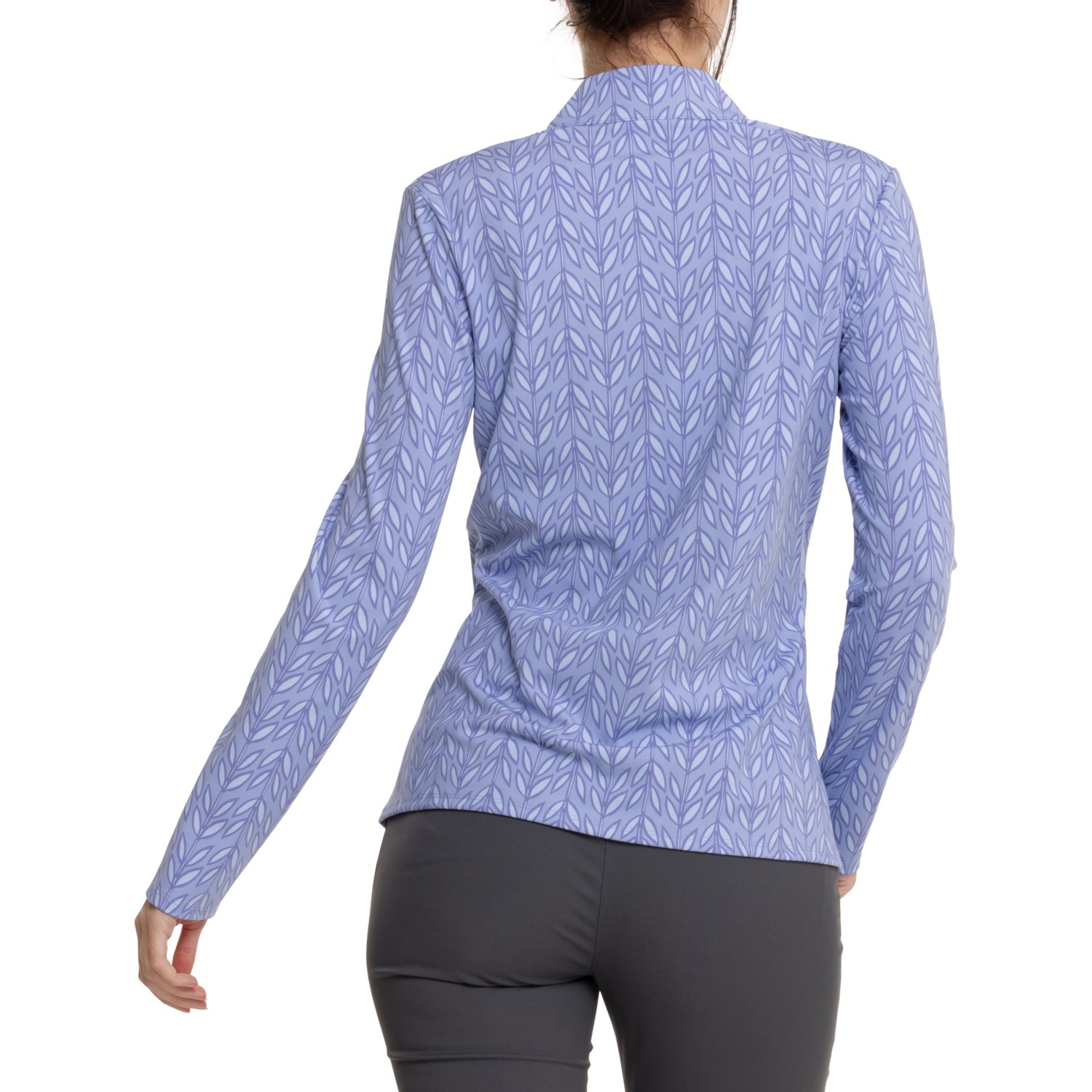 Sigrid Olsen Interlock Jacket - UPF 50, Zip Neck - Save 50%