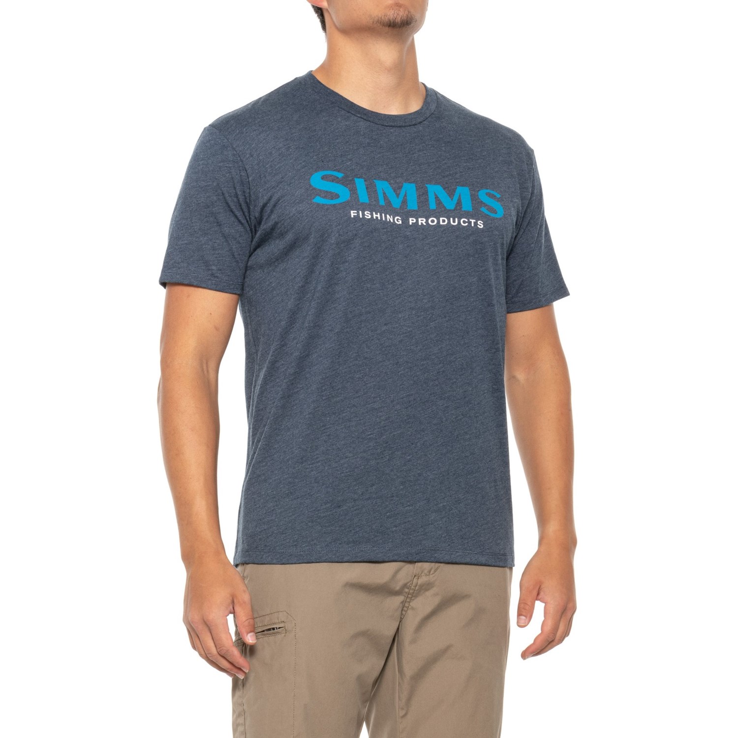 Simms Logo T-Shirt (For Men) - Save 49%