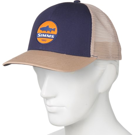 Simms Trout Patch Trucker Hat (For Men) - Save 49%