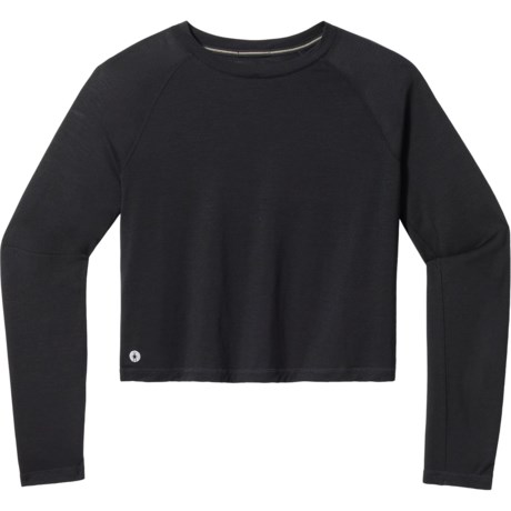 SmartWool Active Cropped Shirt - Merino Wool, Long Sleeve