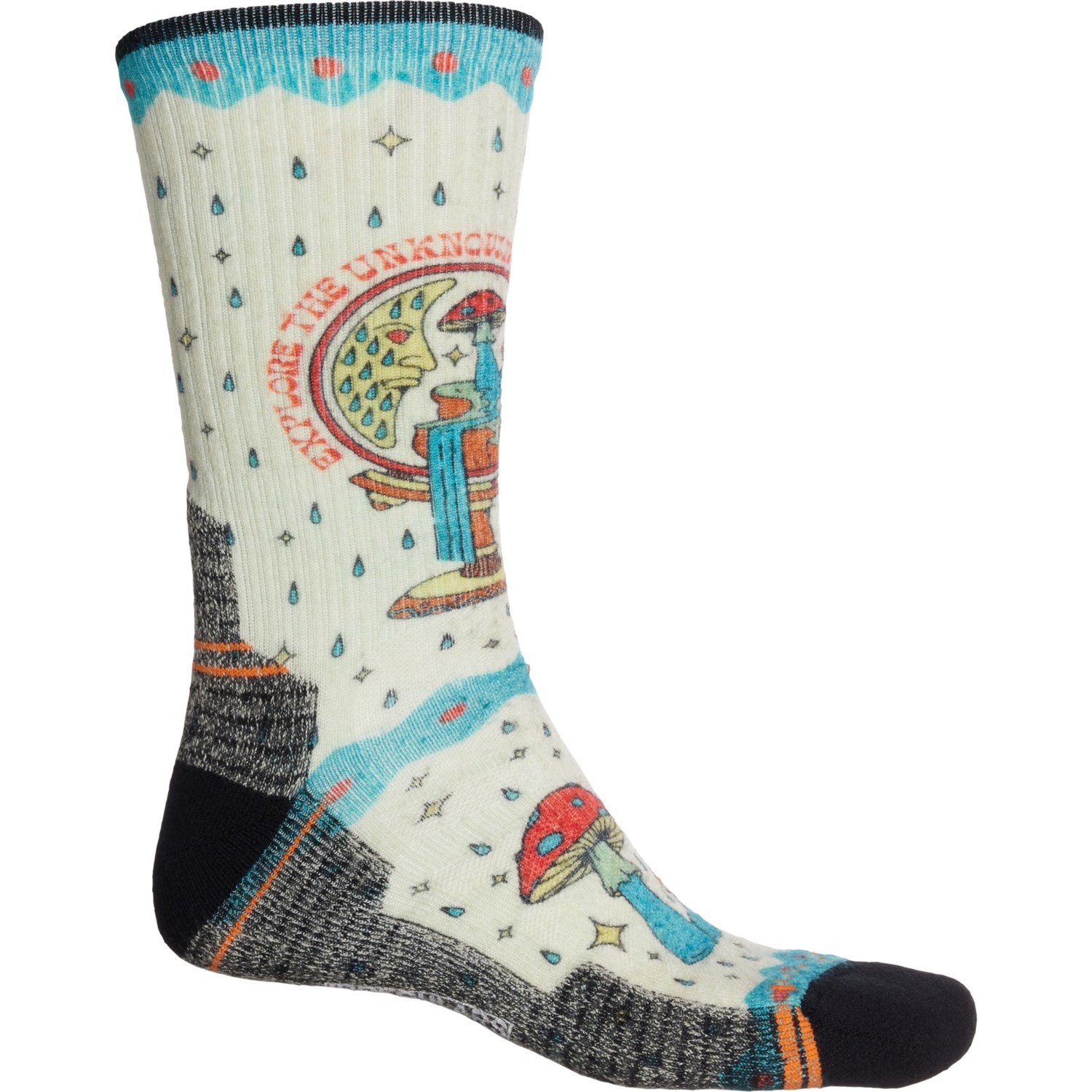 SmartWool Hike Light Cushion Printed Hiking Socks (For Men and Women)