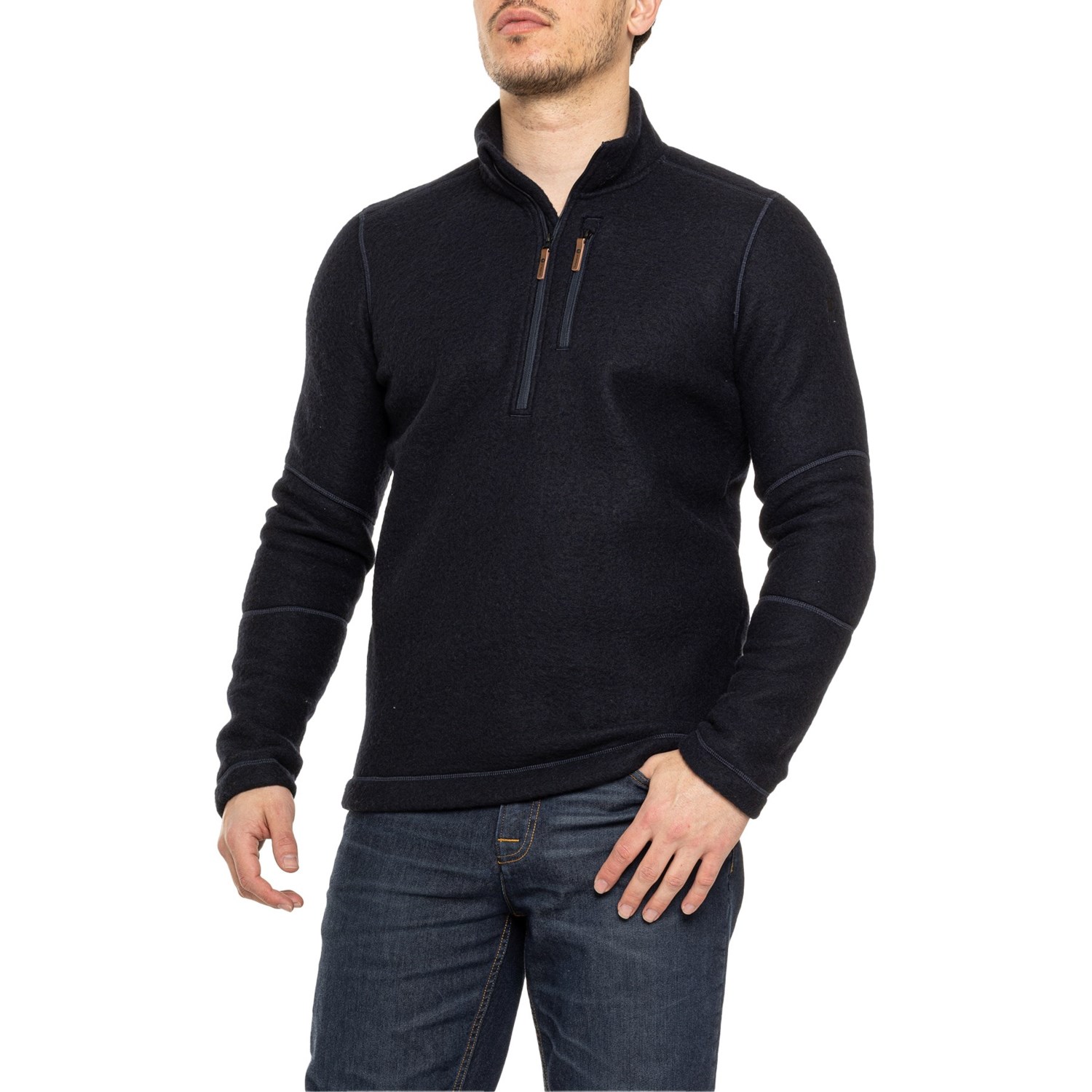 SmartWool Hudson Trail Fleece Sweater - Merino Wool, Zip Neck
