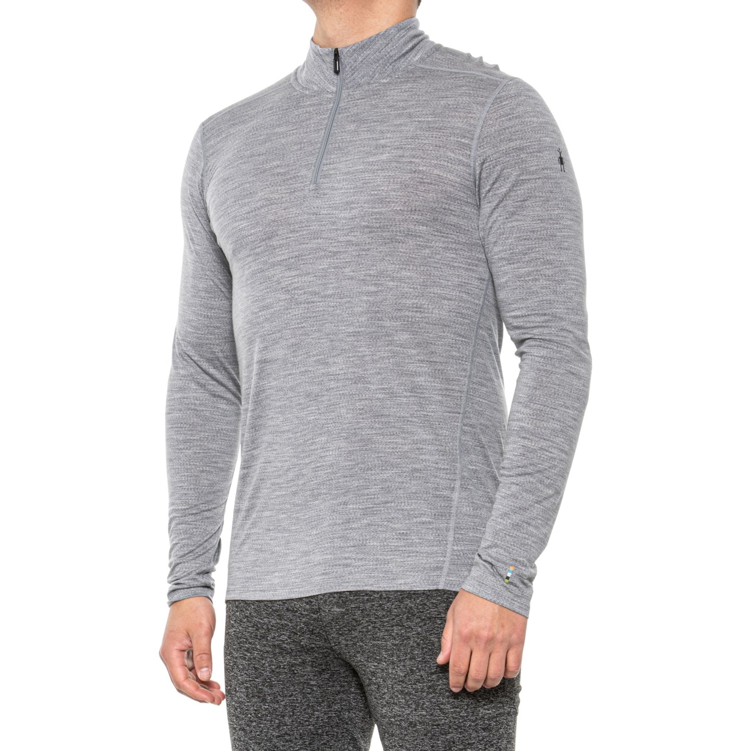 SmartWool Merino 150 Zip Neck Base Layer Top - Merino Wool, Long Sleeve